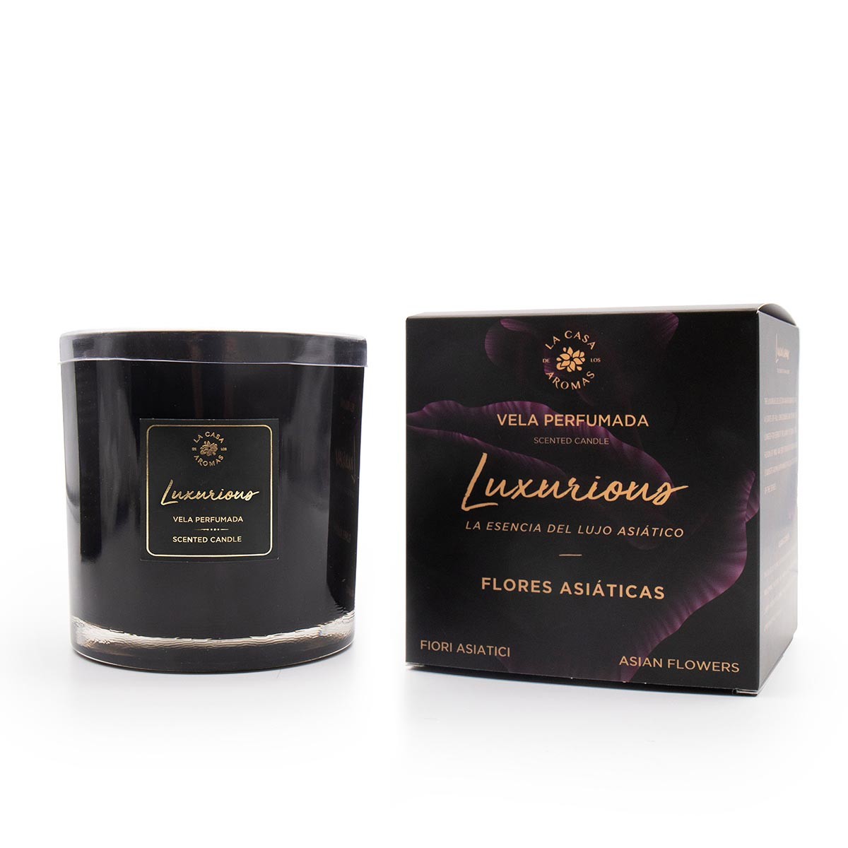 Scented Candle Luxurious Asian Flowers 650g - Like Sense
